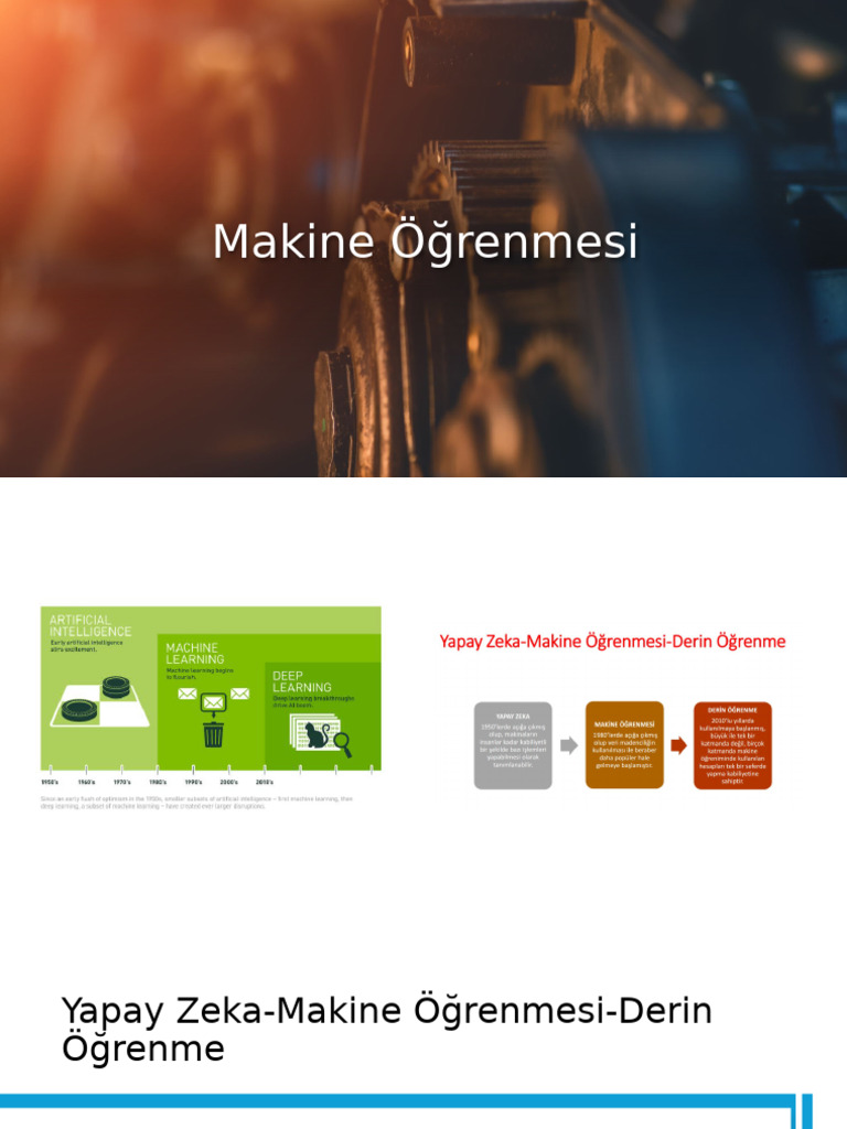 Makine Öğrenmesi | PDF