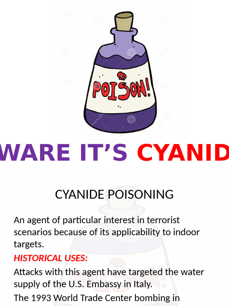 Cyanide Poisoning | PDF | Cyanide