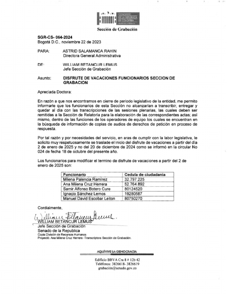 SGR CS 064 2024 | PDF