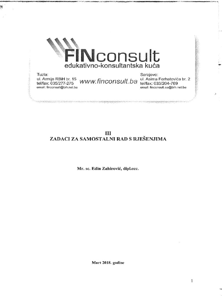 Finconsult FM3 | PDF