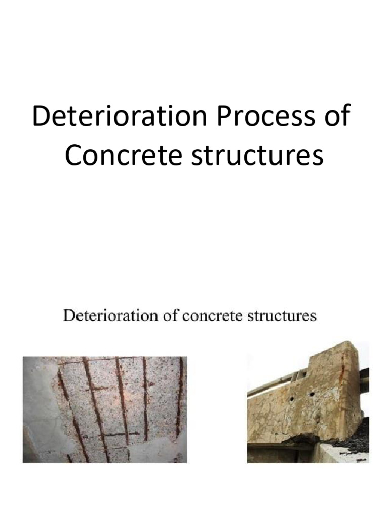 Deterioration Process | PDF