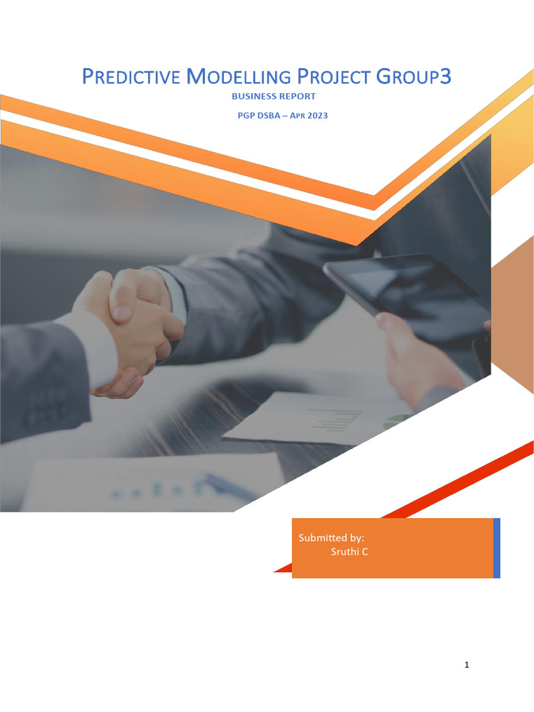 Predictive Modelling Report Ipynb Pdf Receiver Operating