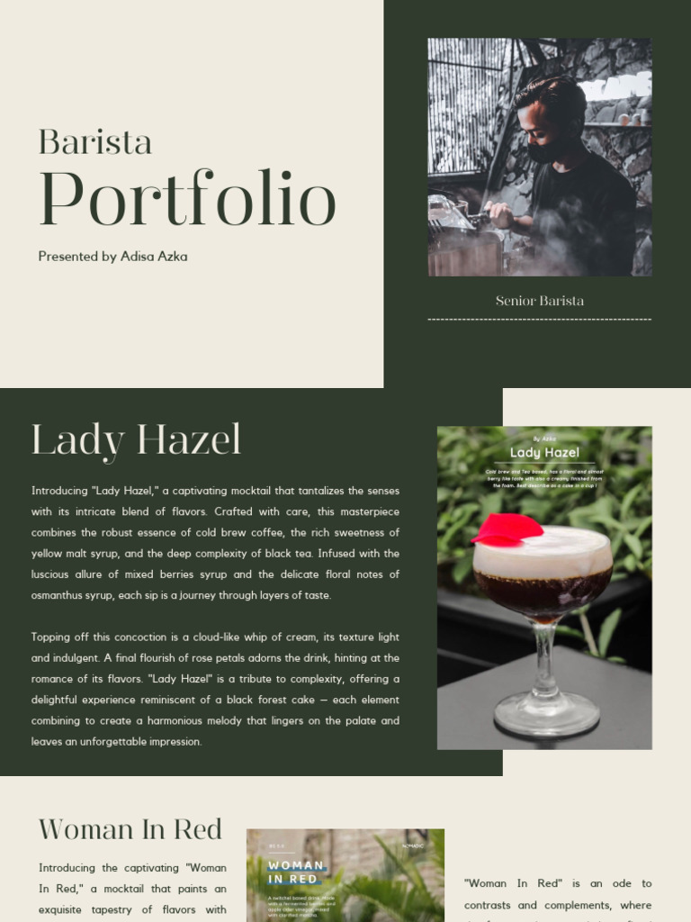 Azka's Portofolio | PDF | Syrup | Drink
