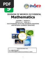 Quadratic Equations Word Problems Worksheet | PDF