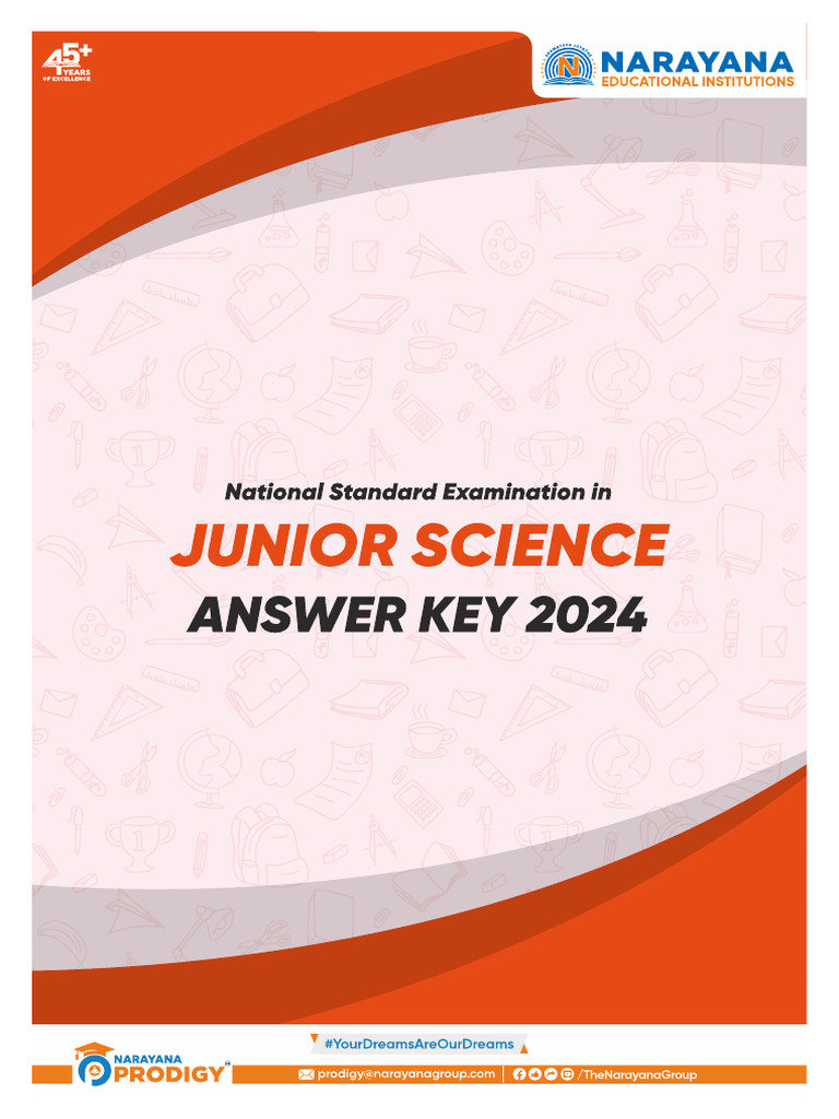 NSEJS Answer Key | PDF