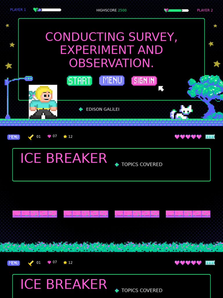 Group8 Conducting Surveys Experiments or Observation | PDF | Experiment ...