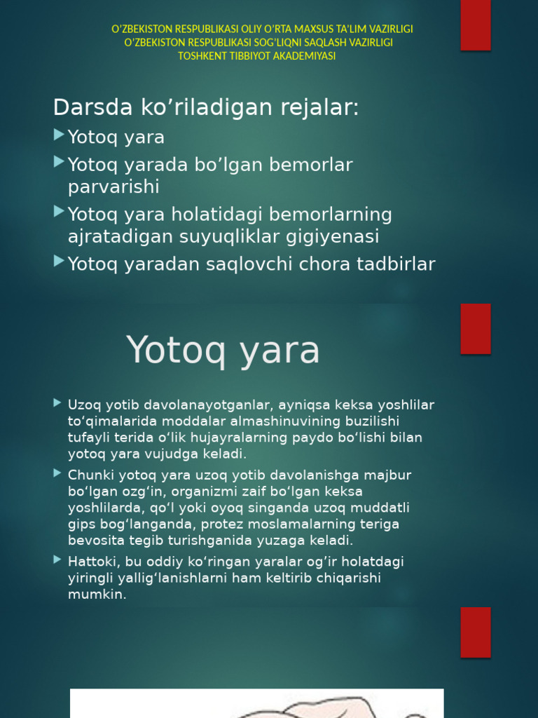 Yotoq Yara | PDF