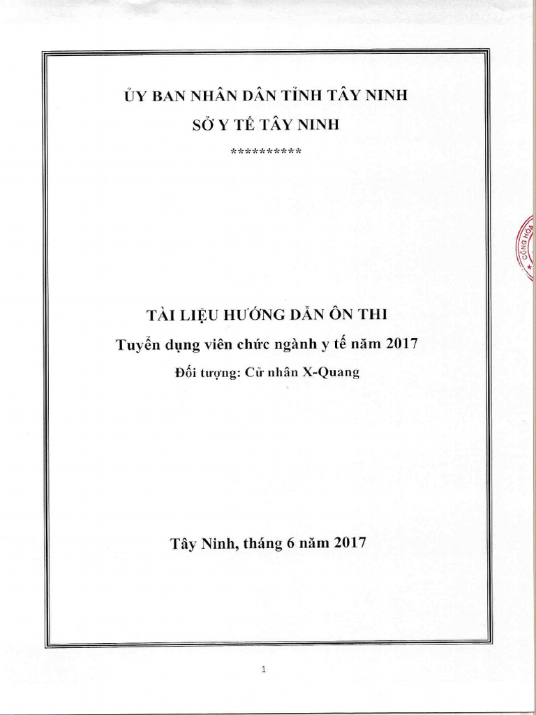 Cu Nhan X Quang | PDF