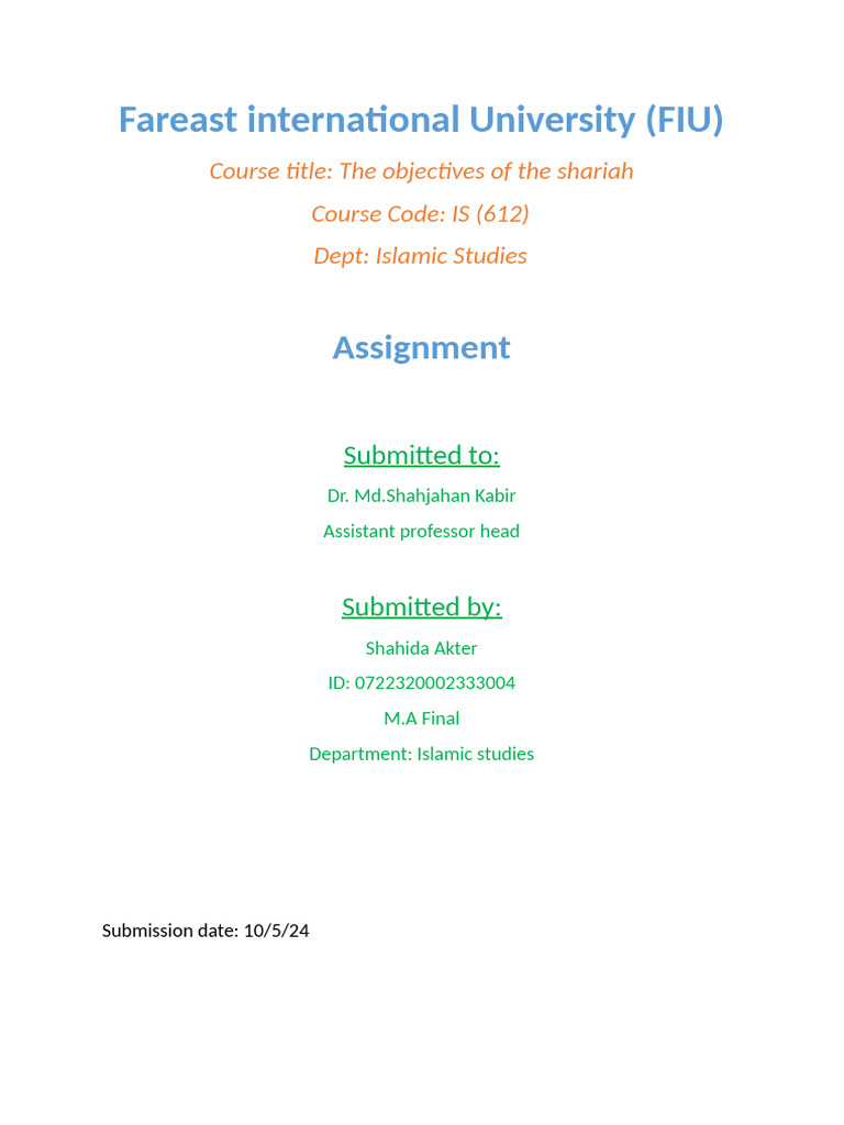 Fiu 1 | PDF