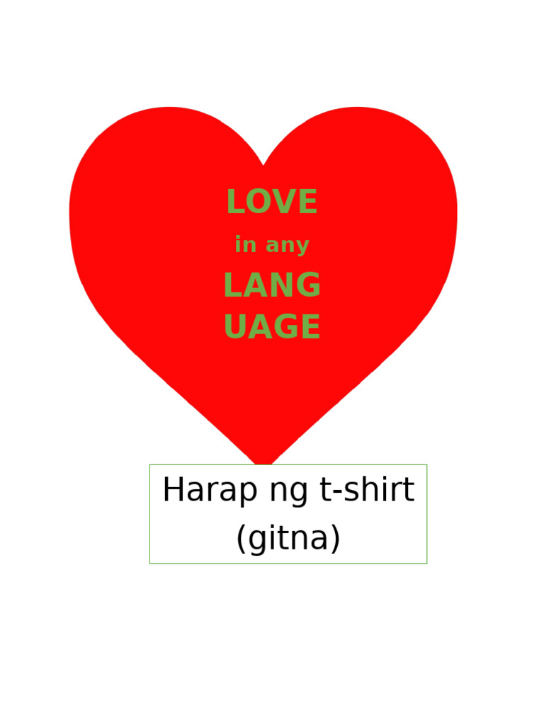 Love in Any Language | PDF