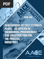 AACE-Nº-18R-97 - Estimated Cost Classification System PDF | PDF ...