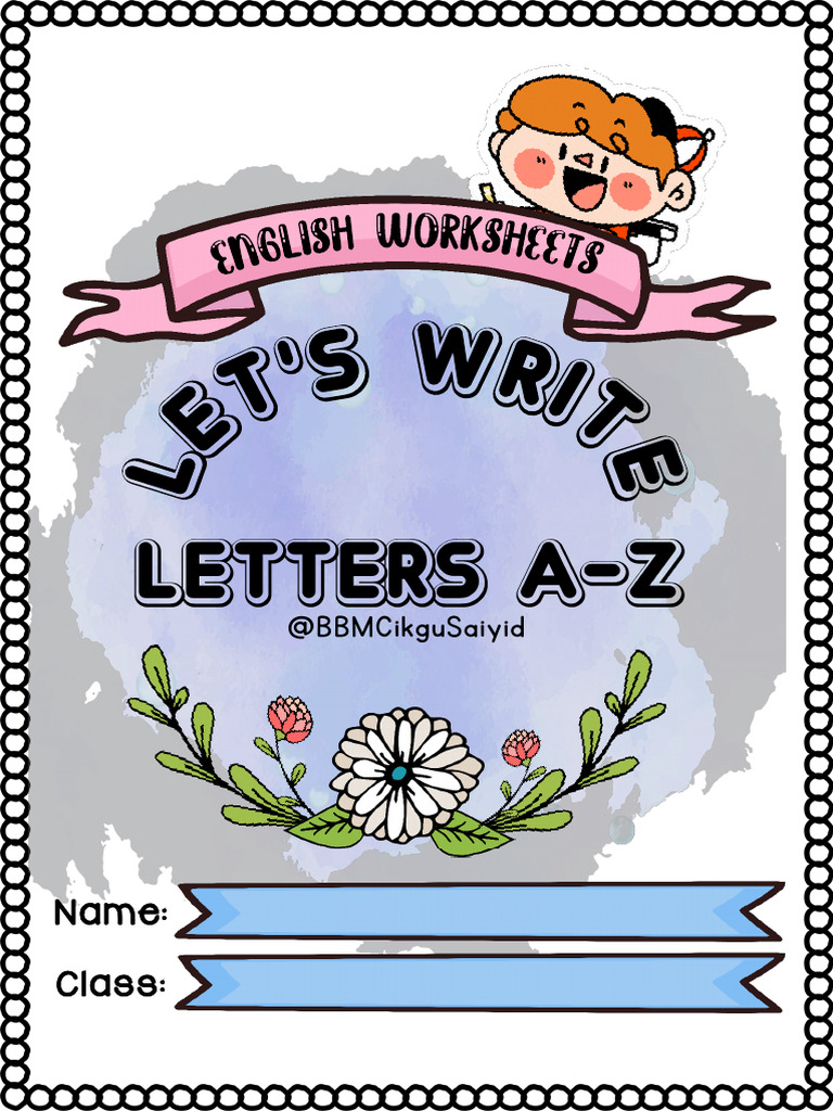 Let's Write Letter A-Z | PDF