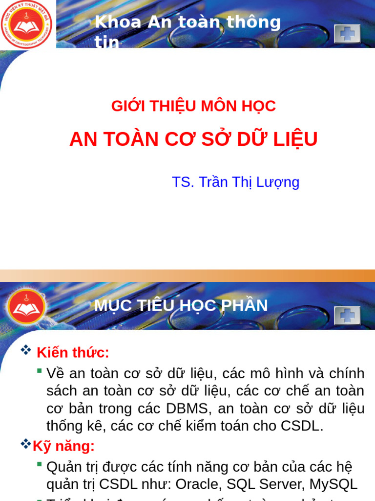Gioi Thieu Mon Hoc | PDF
