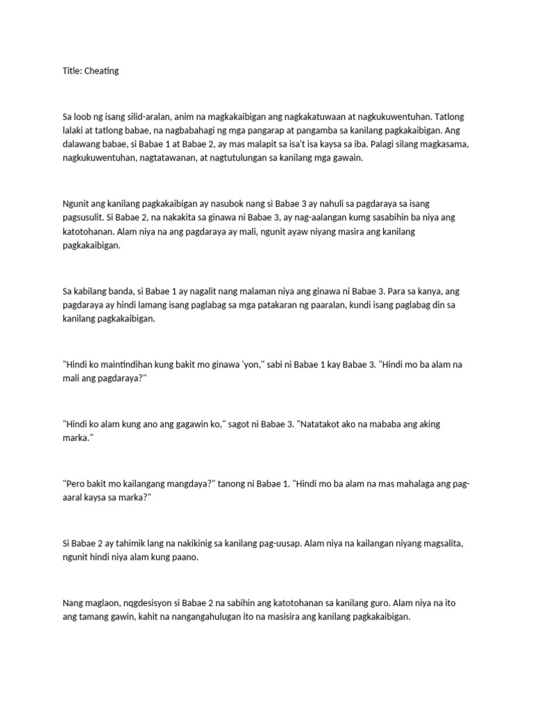 Title - Cheating WPS Office | PDF