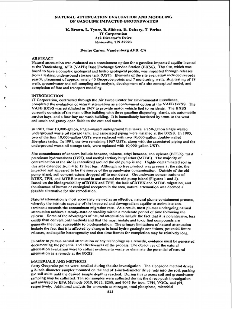42 - 3 - Las Vegas - 09-97 - 0813 | PDF | Silt | Groundwater