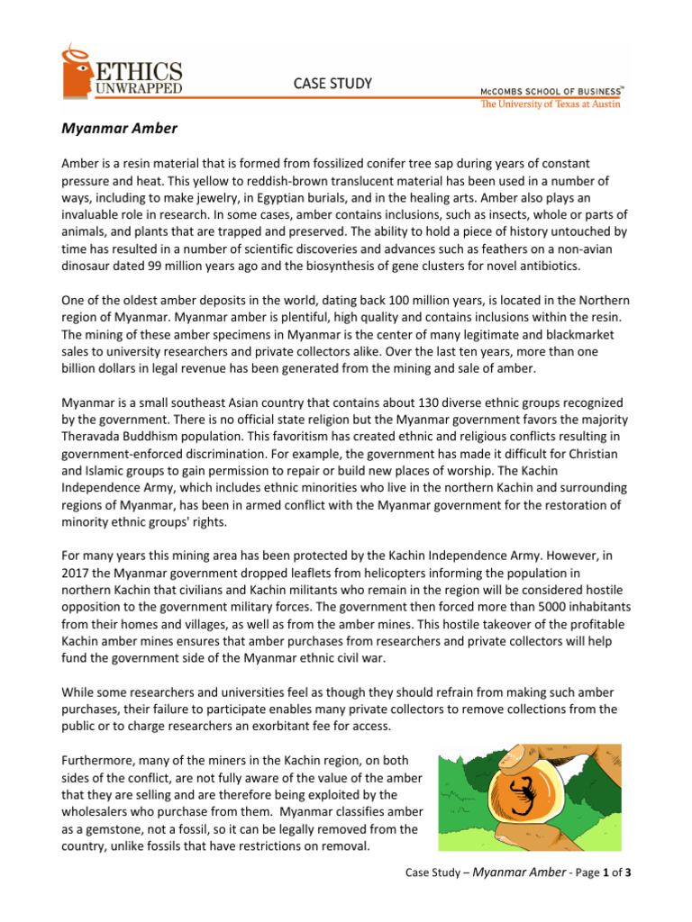 Myanmar Amber 1 | PDF | Amber | Myanmar