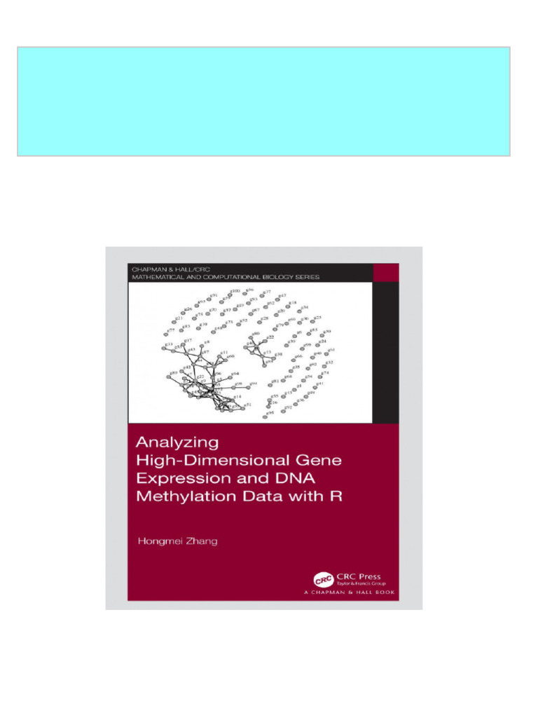 Full Download Analyzing High-Dimensional Gene Expression and DNA ... Full Download Analyzing High-Dimensional Gene Expression and DNA ...