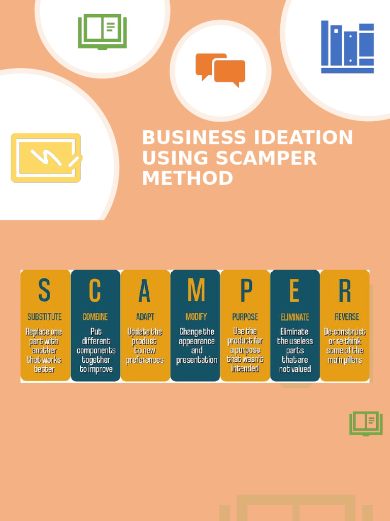 Business Ideation Using Scamper Method 1 | PDF | Shoe | Smartphone