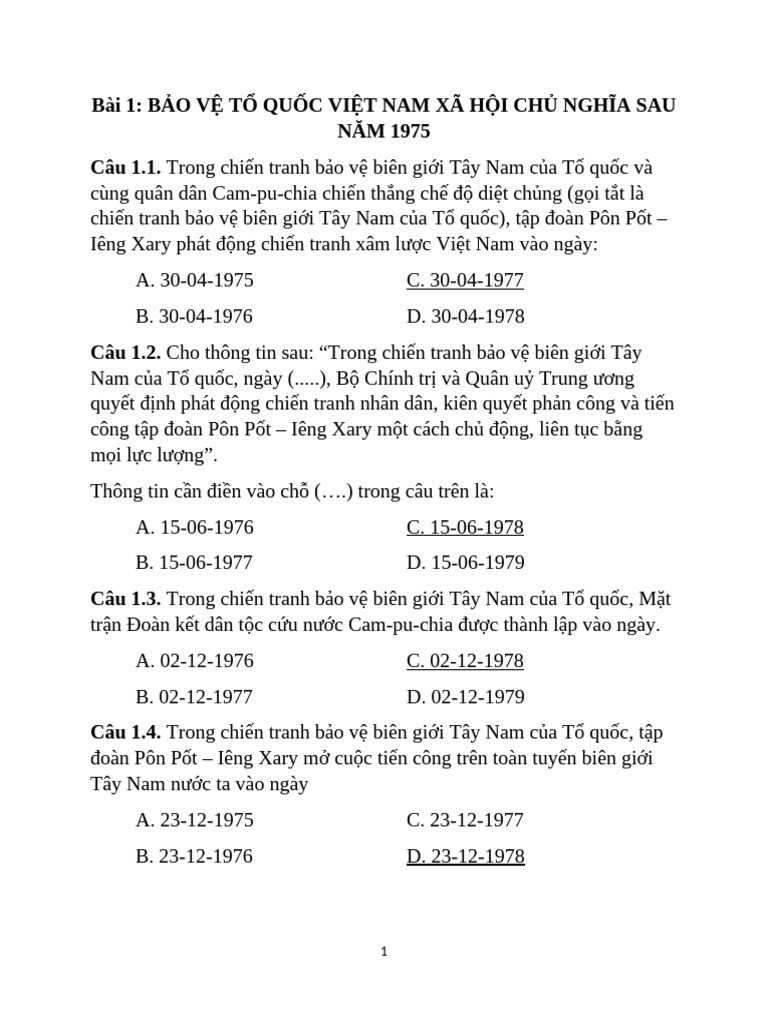 ÔN TẬP QPAN KTGKI | PDF