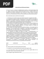 Formulário de Declaração PEP 2024 | PDF | Promotor | Administração pública