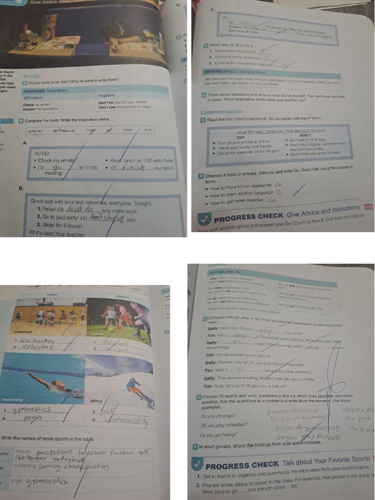 Documento A4 Notas Profesional Corporativo Básico Blanco y Negro | PDF