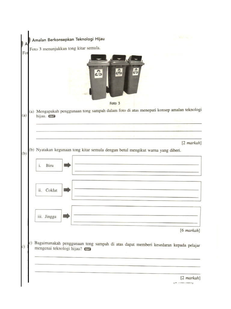 Kitar Semula Geo 3 Aman | PDF