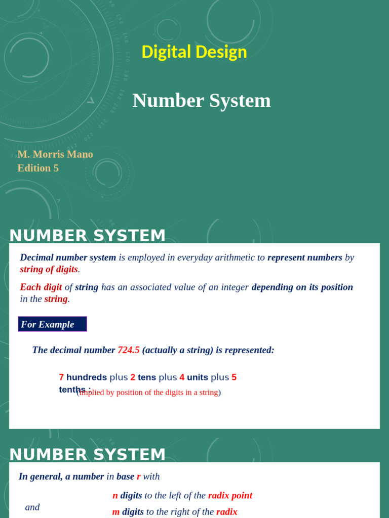 Number Systems | PDF | Decimal | Numbers
