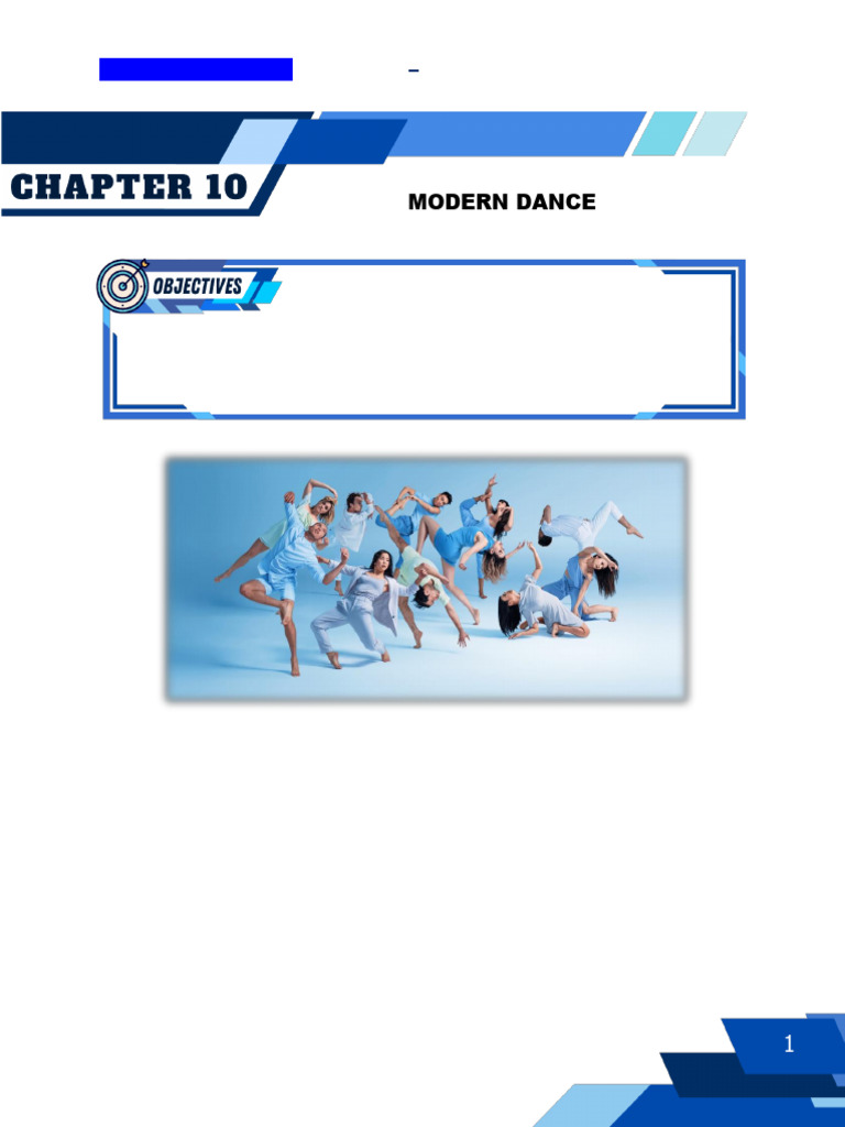 Chapter 10 - Modern Dance | PDF | Dances | Performing Arts