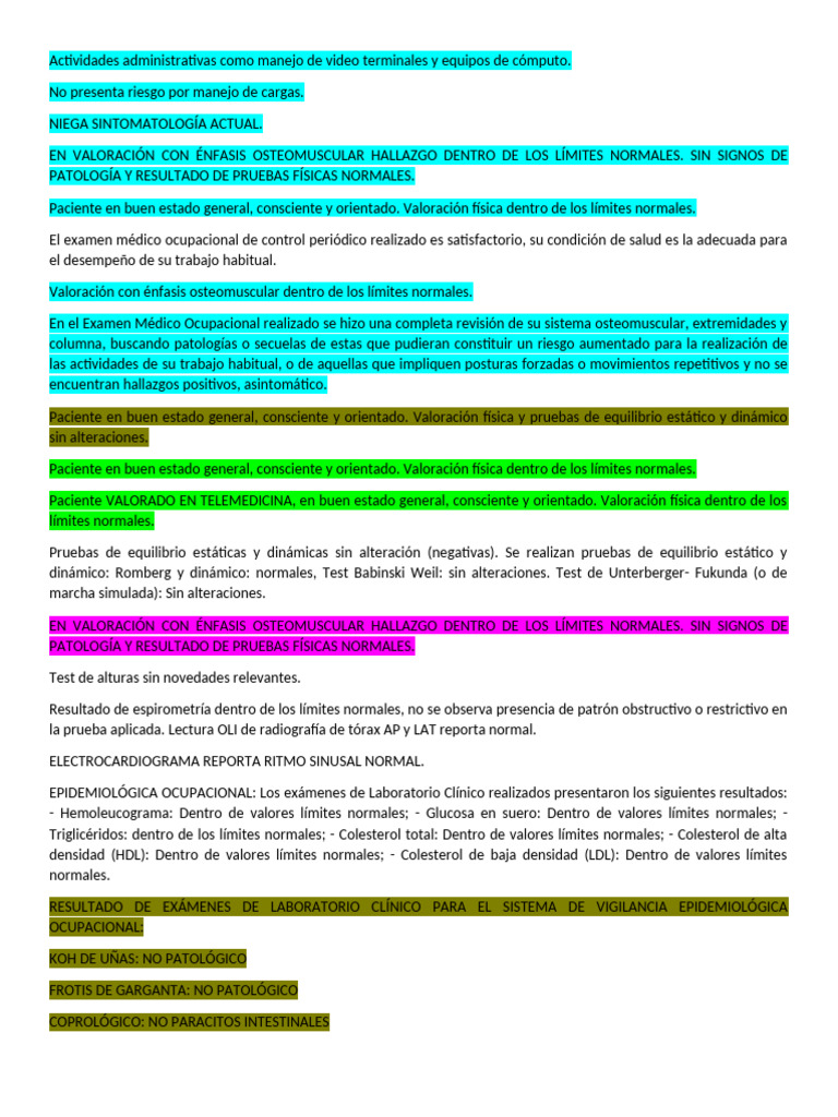 GUIA HC SST (v2) | PDF | Lipoproteínas de baja densidad | Colesterol