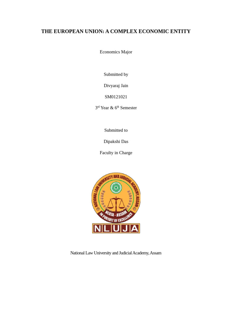 ECO Project | PDF | Euro | European Union