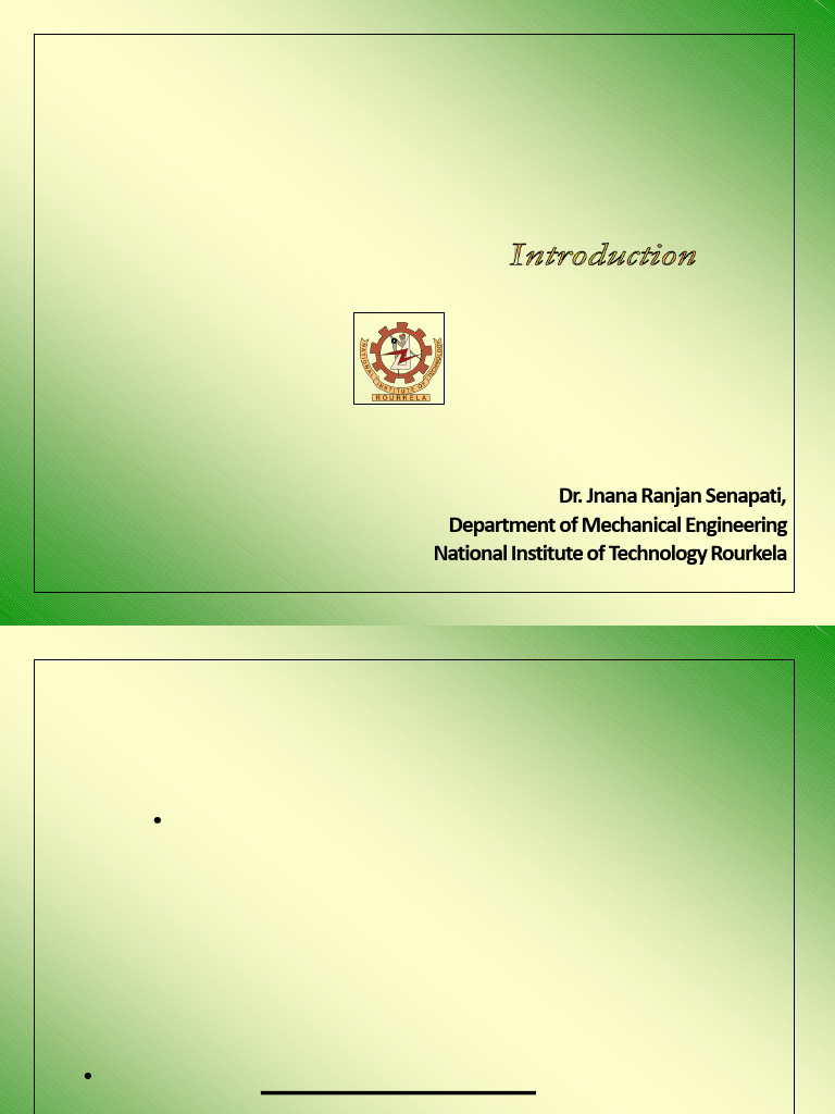 Lecture 1 | PDF | Internal Combustion Engine | Engines