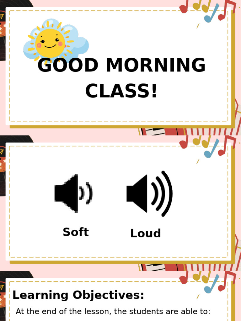 MUSIC - Grade 1 (Sounds & Silence) | PDF