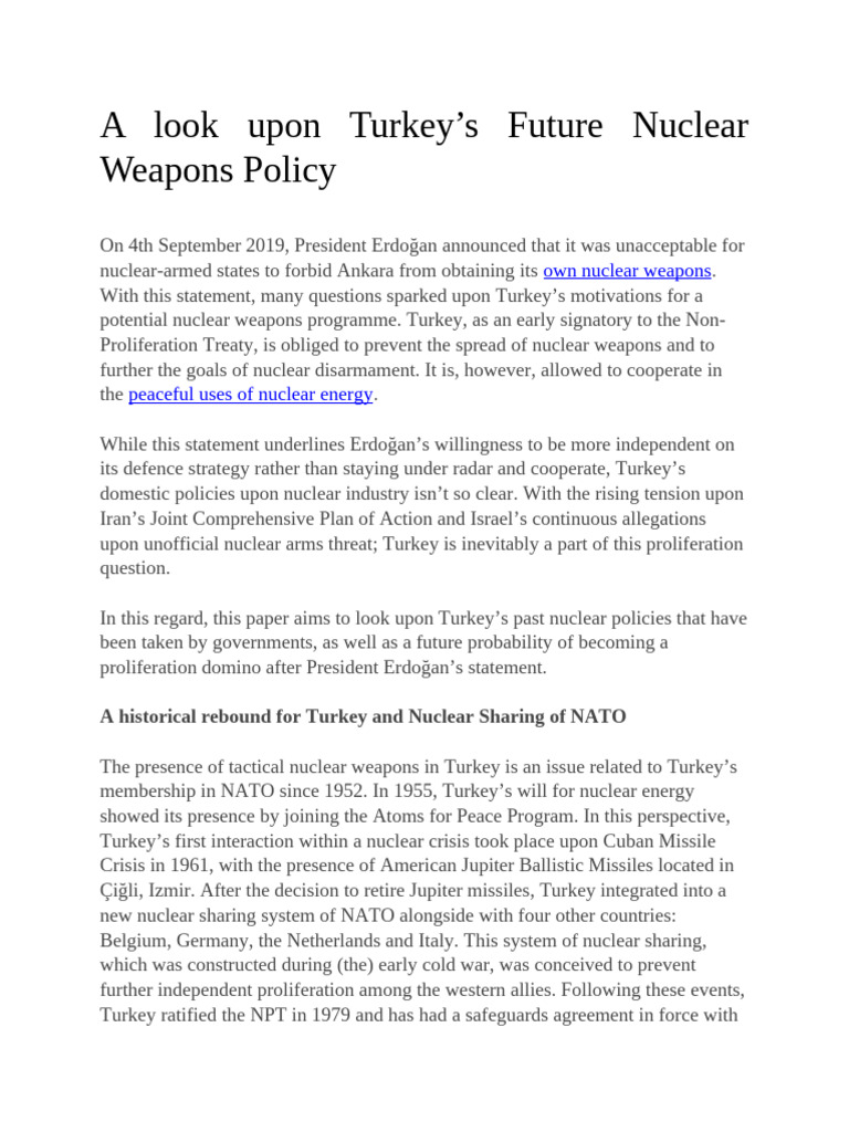 Turkey | PDF | Democratic Union Party (Syria) | Turkey