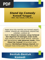 Contoh Materi Stand Up Comedy Lucu | PDF