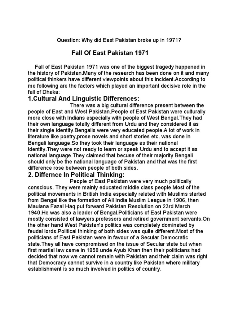 Fall of Dhaka | PDF | Pakistan | Bangladesh