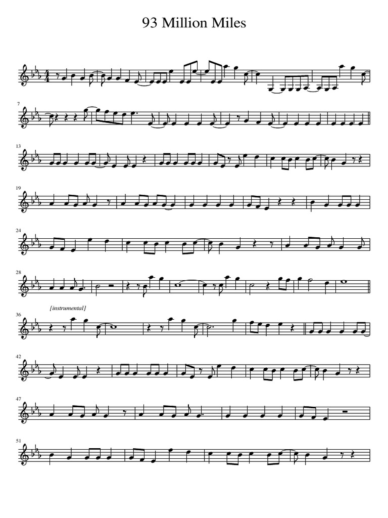 93 Million Miles | PDF