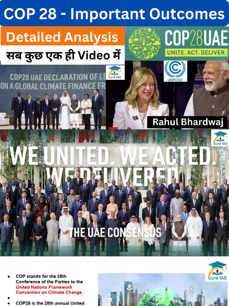 All About COP 28 Viral Topics Upsc | PDF | Chlorofluorocarbon ...