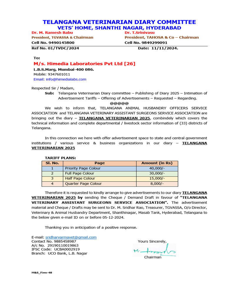 48) Ms. Himedia Laboratories PVT LTD | PDF | Medicine | Bioethics