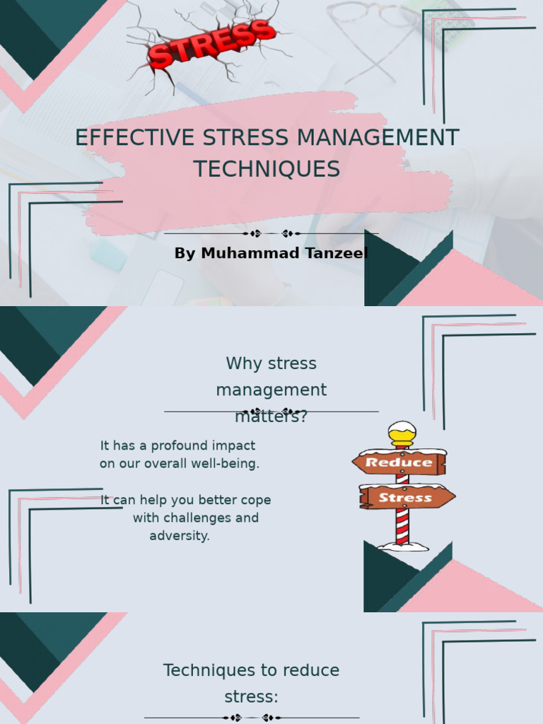 Effective Stress Management Techniques | PDF