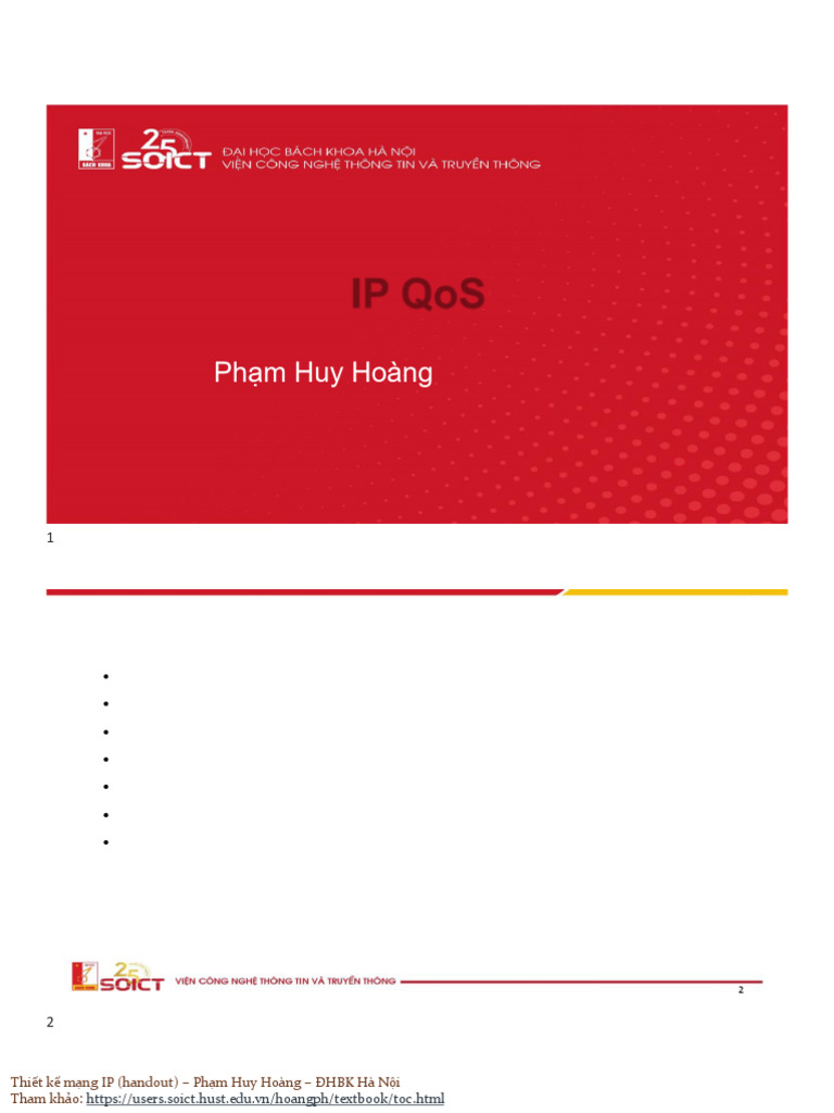 Lec 5 IP QoS | PDF | Quality Of Service | Network Protocols