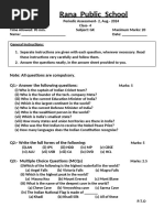 4. TIMO - Final - Mẫu phiếu trả lời (Answer sheet) | PDF | Mathematics