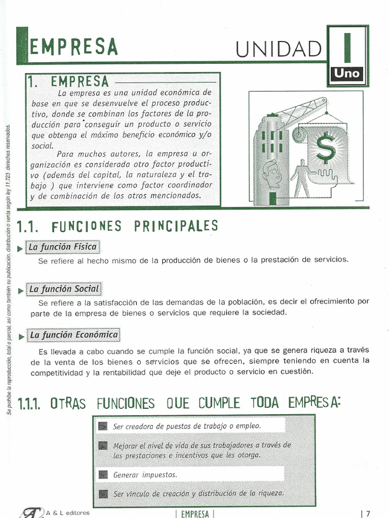 GPP - Unidad I - La Empresa | PDF