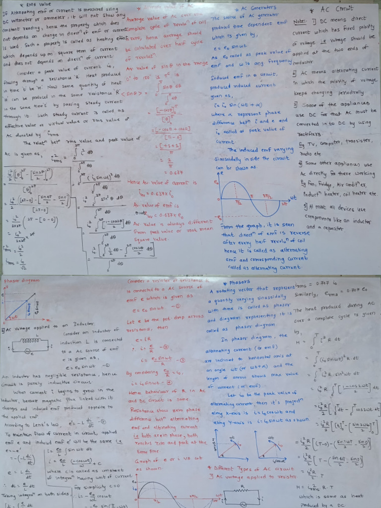 13 AC Circuits | PDF | Applied And Interdisciplinary Physics | Materials Science