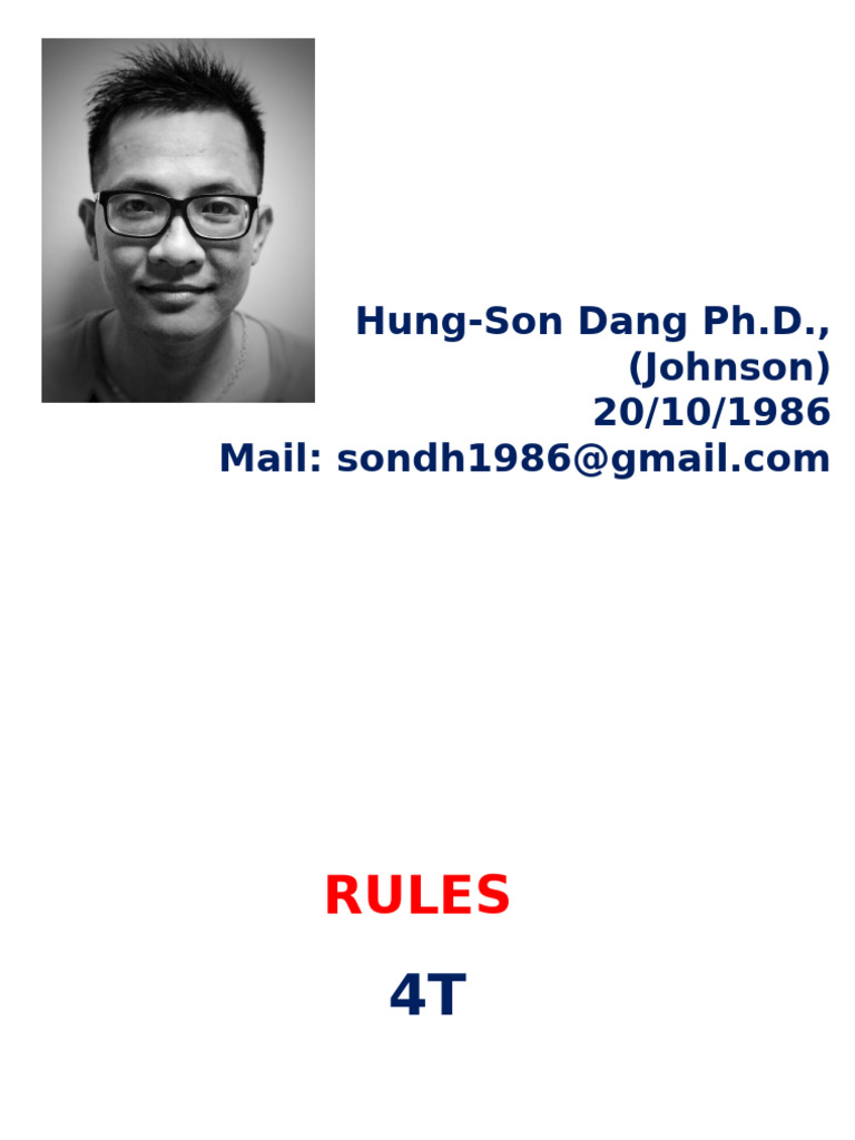Hung-Son Dang Course Rules VN 19082024 | PDF
