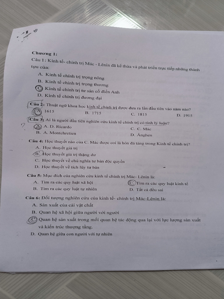 TN KTCT Chọn Lọc | PDF