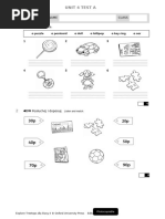 Test Diagnostyczny Z Języka Angielskiego - 4 Klasa | PDF