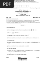 December 2023 (All Branches) PTU Question Paper With Solution | PDF