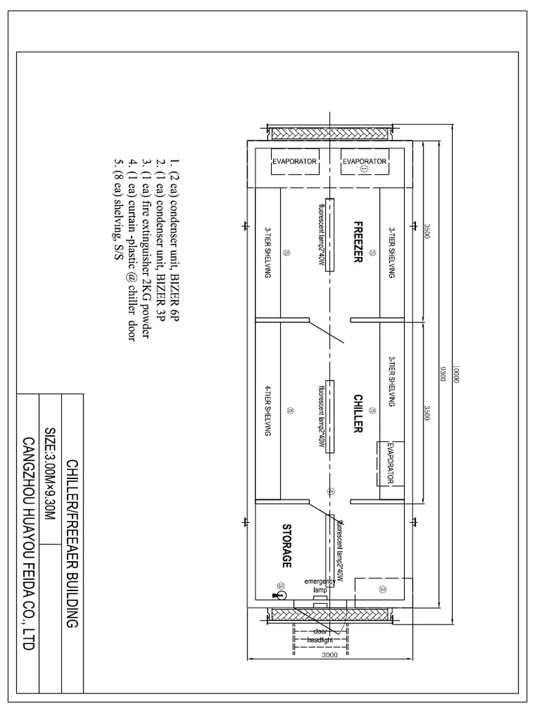 Chiller&Freezer Building | PDF