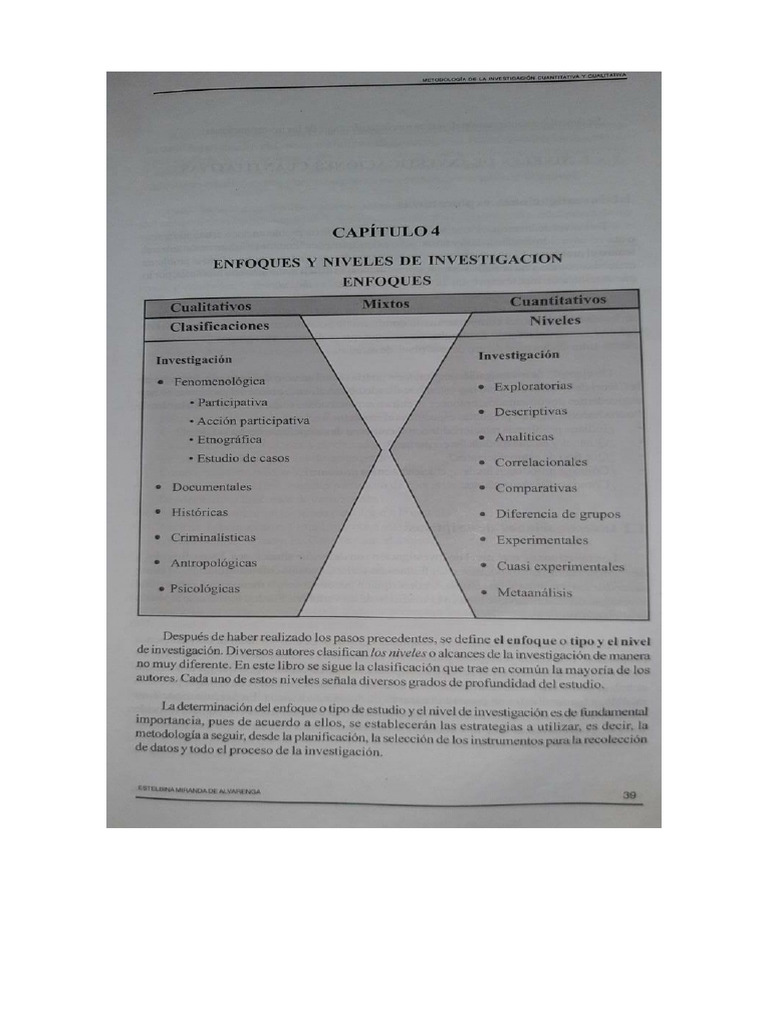 Cap. 4 Enfoques | PDF