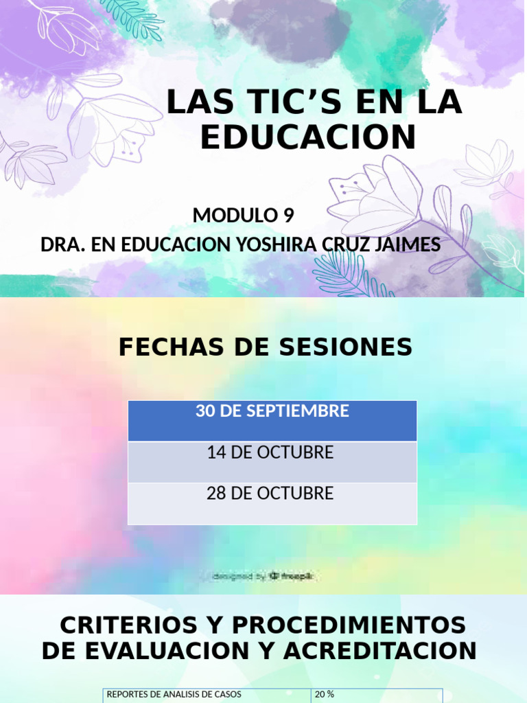 Las Tic's en La Educacion | PDF